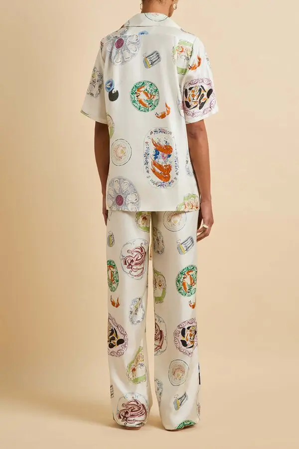 Olivia Von Halle Tilda Córdoba Seafood Pajamas