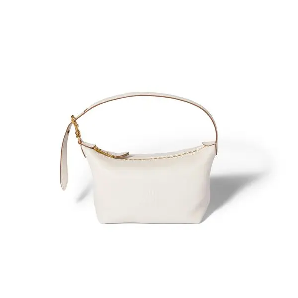 Miu Miu Spirit Nappa Leather Pouch - Chalk White
