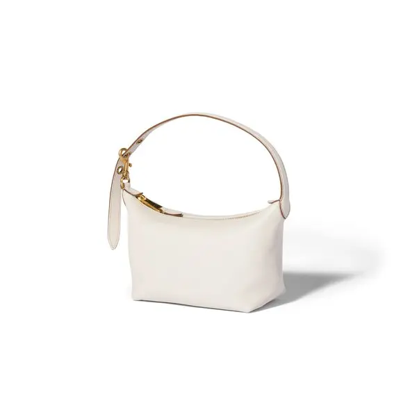 Miu Miu Spirit Nappa Leather Pouch - Chalk White