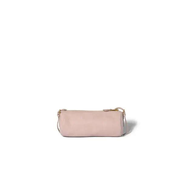 Miu Miu Nappa Leather Pouch With Shoulder Strap