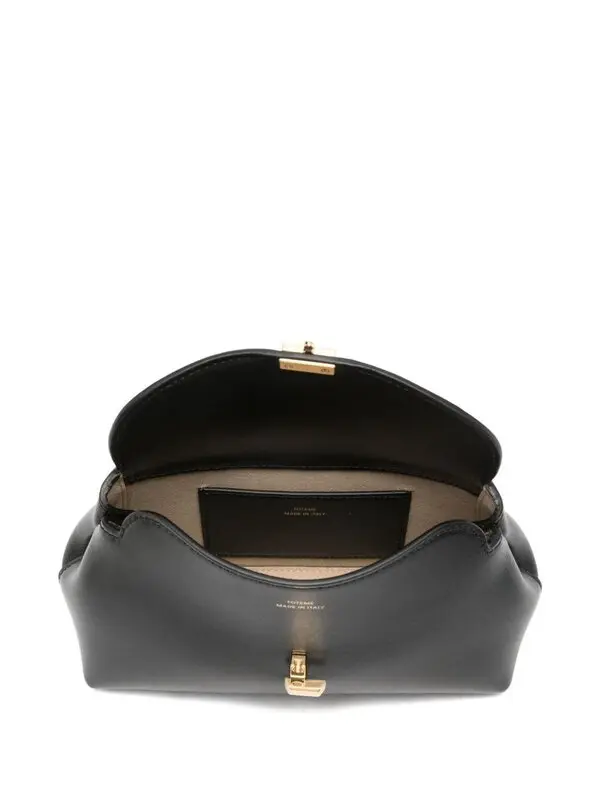 TOTEME T-lock Mini Clutch - Black