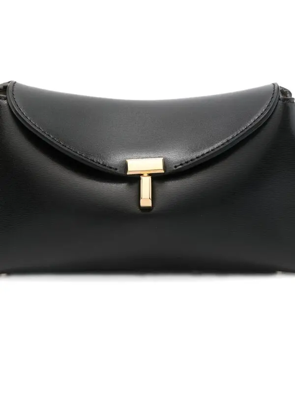 TOTEME T-lock Mini Clutch - Black