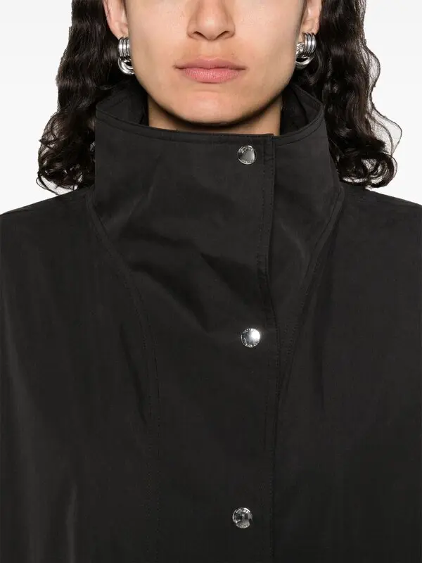 TOTEME Cotton Blend Parachute Jacket - Black