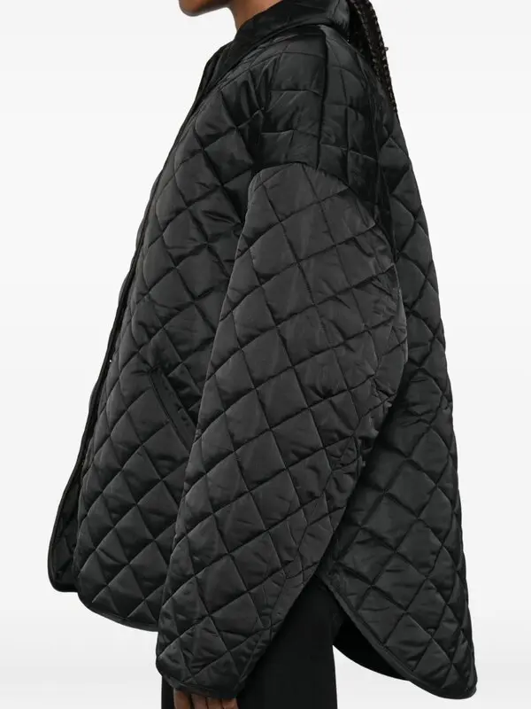 TOTEME Quilted Jacket With Press Stud Fastening