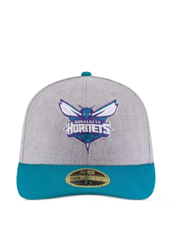 New Era Charlotte Hornets 59fifty Baseball Cap - Grey