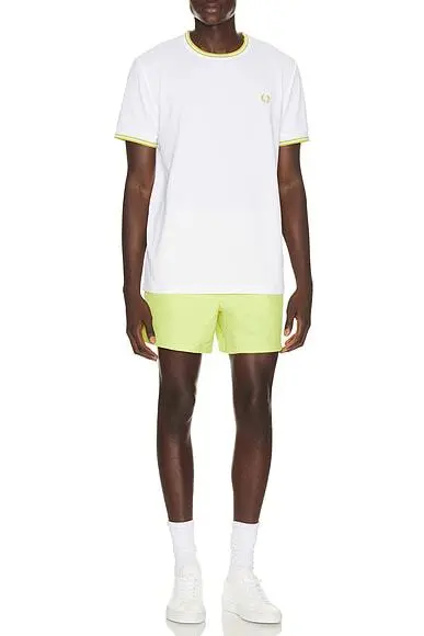 Fred Perry Swim Shorts - Citron