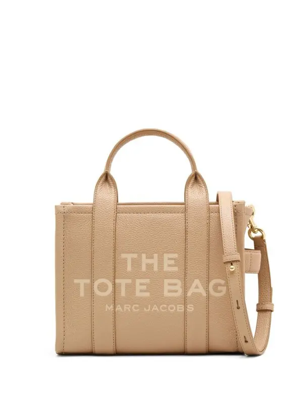 Marc Jacobs The Small Tote Leather Tote - Beige
