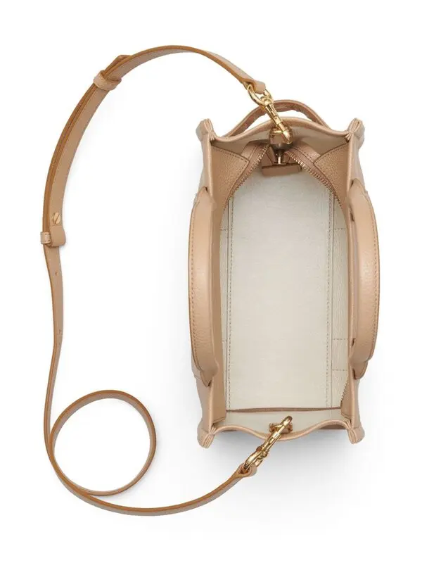 Marc Jacobs The Small Tote Leather Tote - Beige