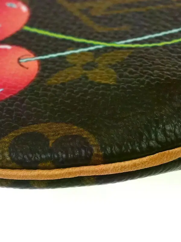 LOUIS VUITTON X Takashi Murakami 2005 Round-shape Coin Case