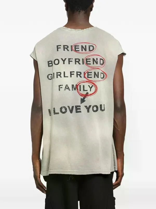 MASSIMO SABBADIN Franky Graphic-print Tank Top