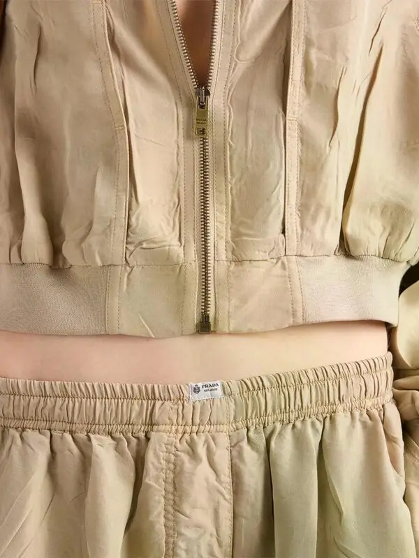 Prada Silk Drawstring Pants