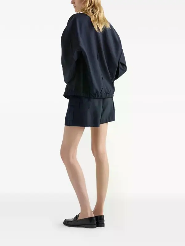 Prada Light Mohair Shorts - Blue