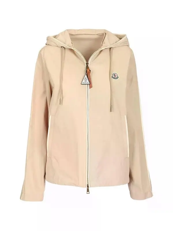 Moncler Sarracenia Hooded Jacket - Neutrals