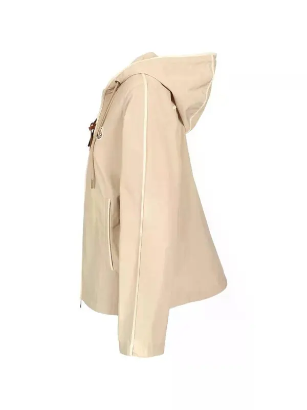 Moncler Sarracenia Hooded Jacket - Neutrals
