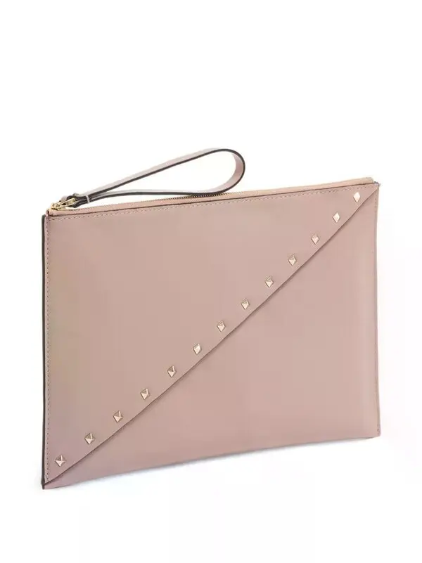 Valentino Garavani Rockstud Pouch - Neutrals