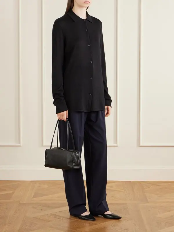 THE ROW Astra Leather Shoulder Bag