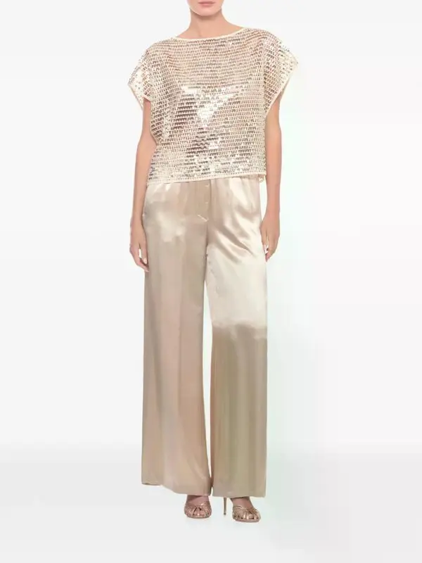 Peserico Blouse With Sequin Embellishment