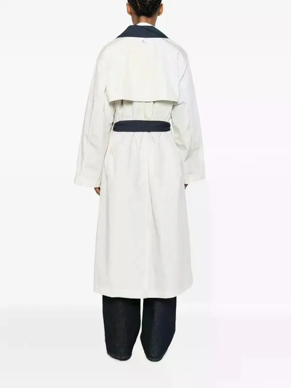 REPLAY Double-breasted Belted Trench Coat