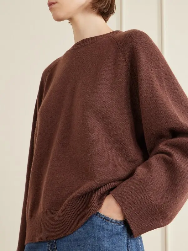Brunello Cucinelli Cashmere Crew Neck Sweater