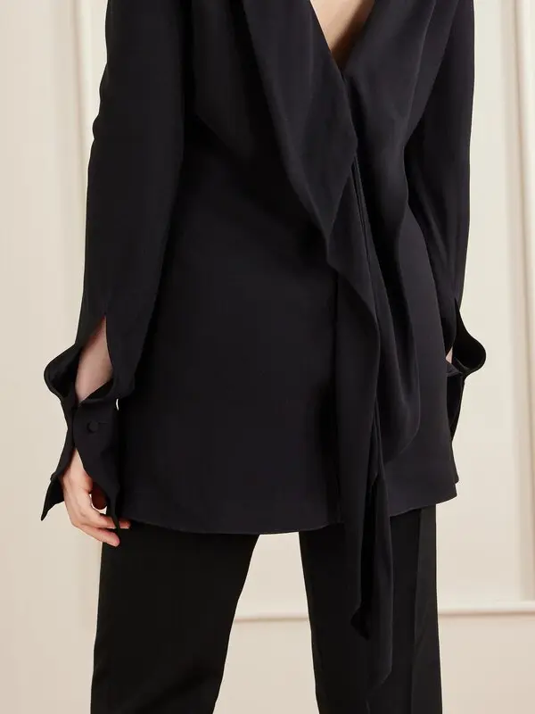 THE ROW Evo Crepe Blouse