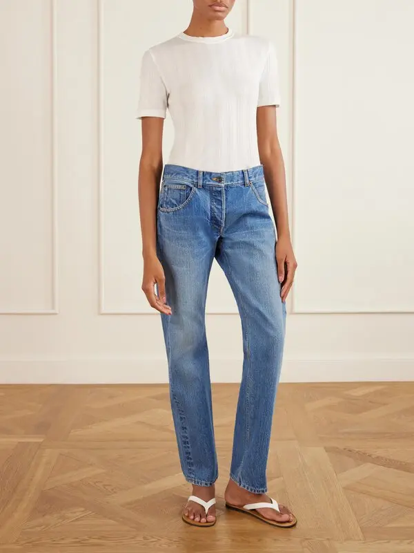THE ROW Fima Straight-leg Jeans