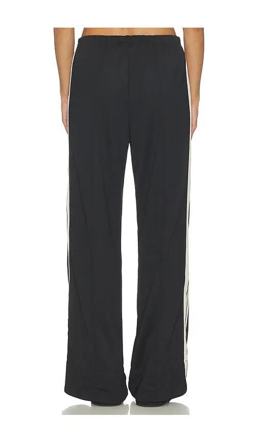 Palm Angels Classic Logo Track Loose Pant - Black & Off White