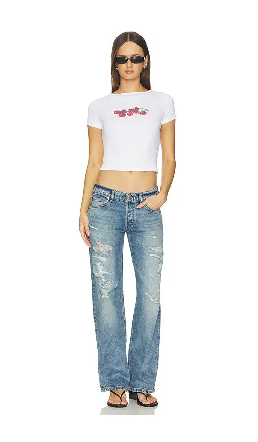 LISA SAYS GAH Alex Tee Shirt - Pomodoro