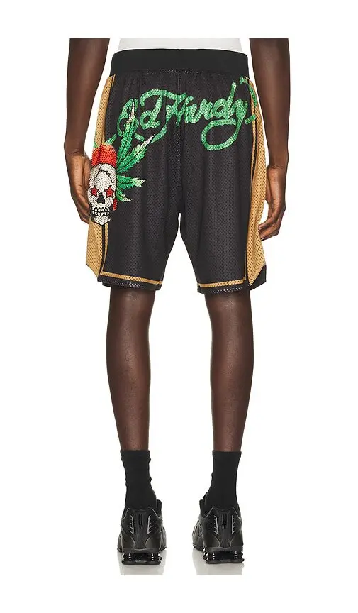 Ed Hardy By Appointment Only Weed Skull Short