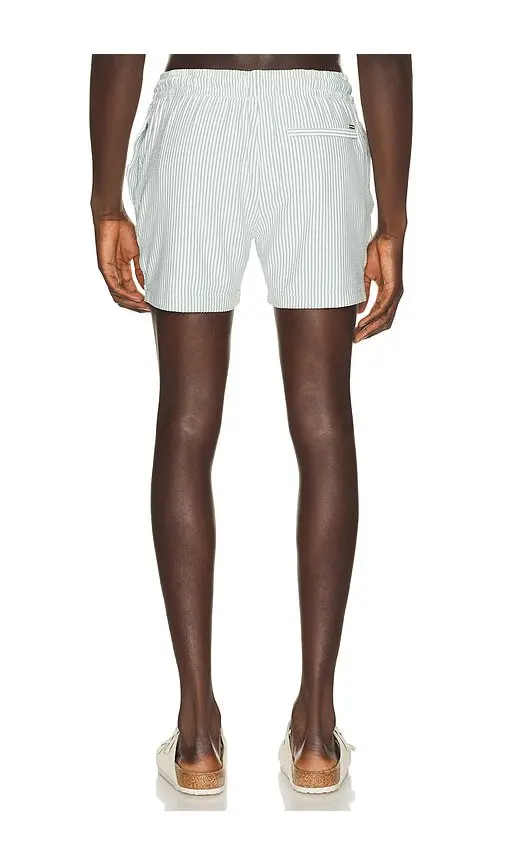 VINTAGE SUMMER Stripe Knit Shortie Volley