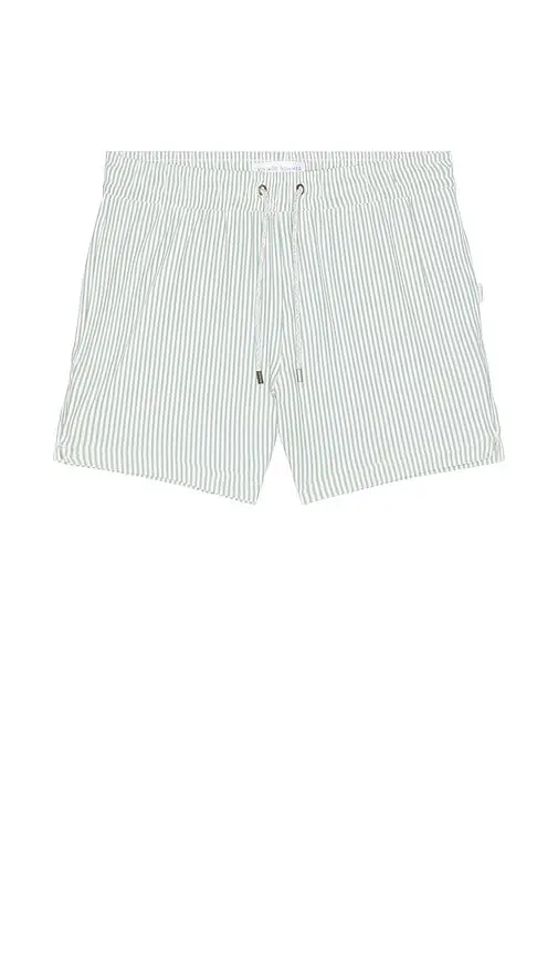 VINTAGE SUMMER Stripe Knit Shortie Volley
