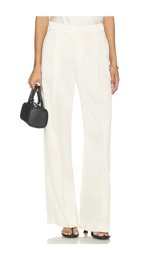 Vince High Waist Satin Trouser