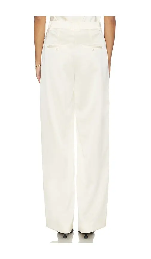 Vince High Waist Satin Trouser