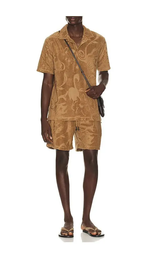 Oas Polo Shirt In Brown