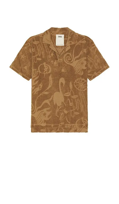 Oas Polo Shirt In Brown