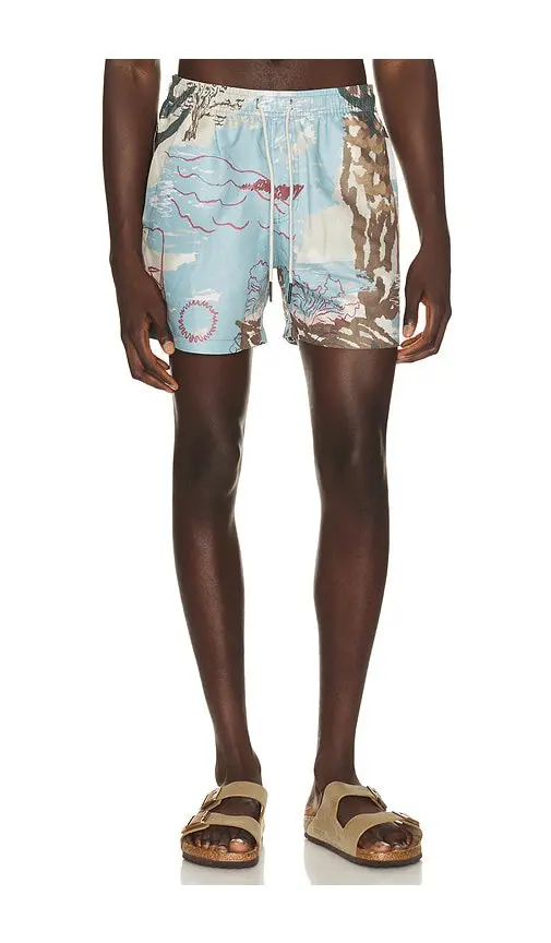 Oas Montara Printed Swim Shorts - Multi