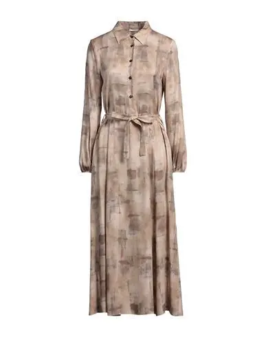 Peserico Midi Shirt Dress - Beige