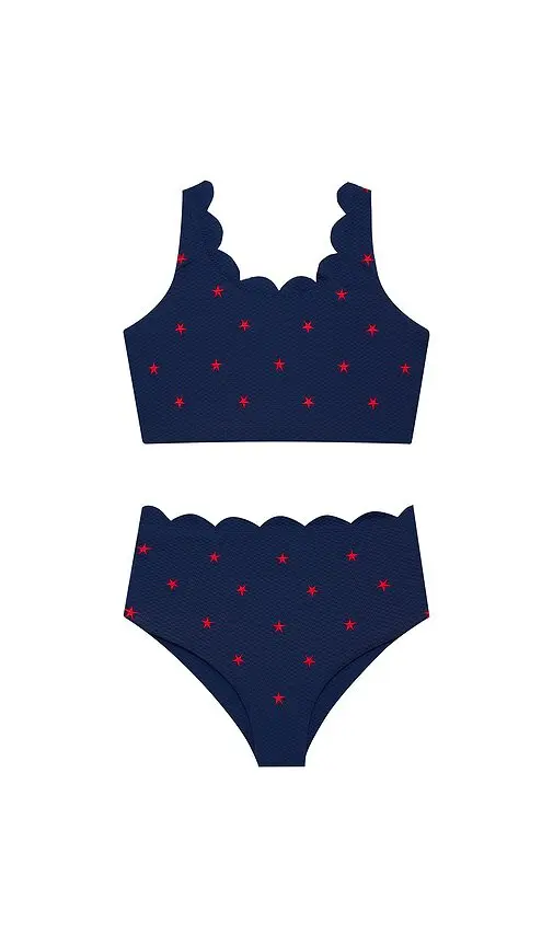 Beach Riot Little Madison And Bea Swim Set - Star Spangled Seas