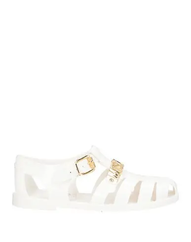 Moschino Fisherman Sandals - White