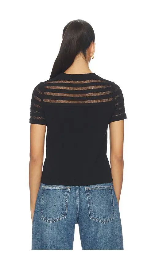 Rag & Bone Britt Short Sleeve Crew