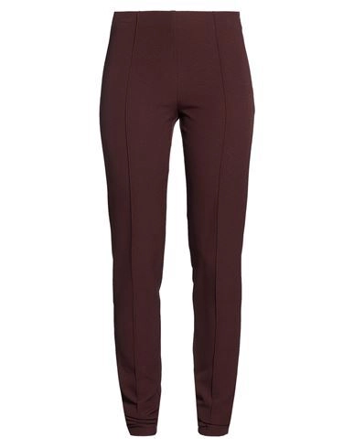 SEMICOUTURE Slim Fit Stretch Pants - Brown