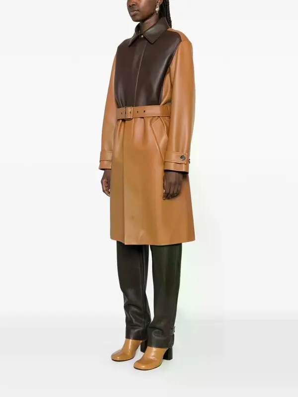 Loewe Belted Colour-block Coat
