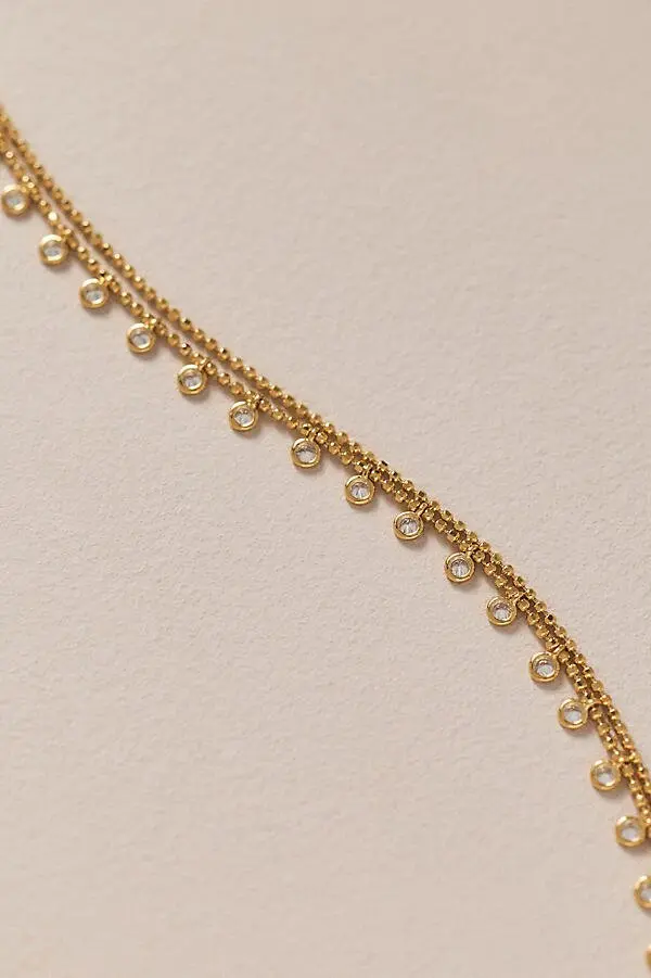 Nadri Sunny Double Line Bracelet