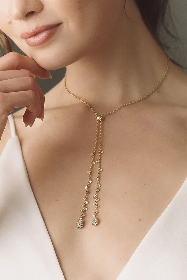 Nadri Sunny Lariat Necklace