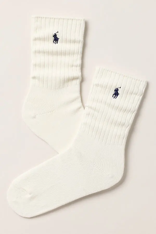 Polo Ralph Lauren Crew Socks - Cream