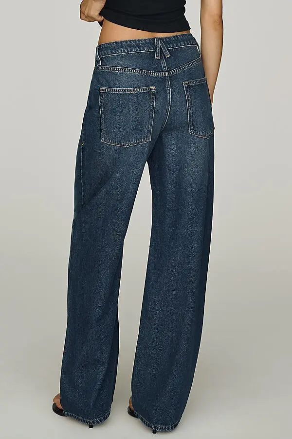 Good American Weightless High-rise Wide-leg Jeans