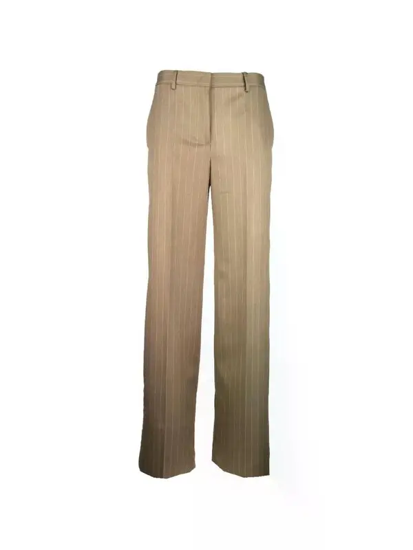 POST SCRIPTUM Pinstripe Tailored Trousers - Neutrals