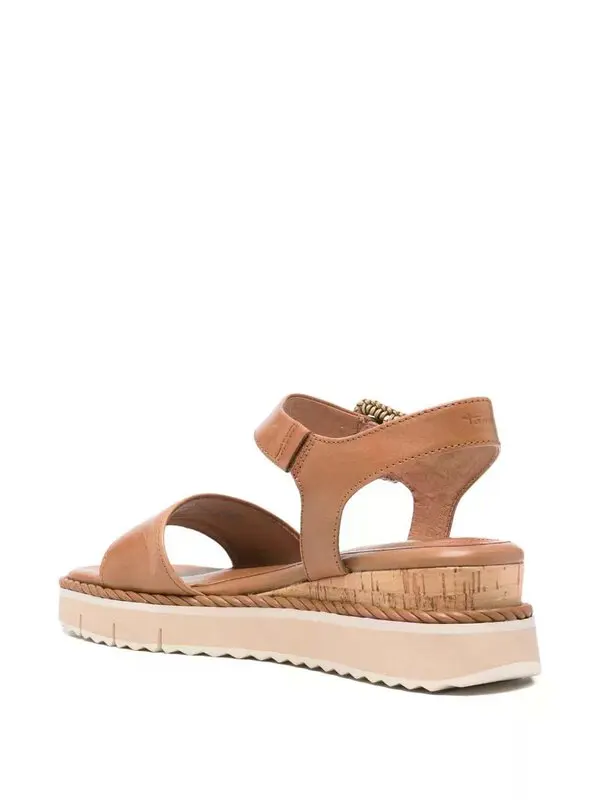 TAMARIS Platform Sandals With Buckle Fastening