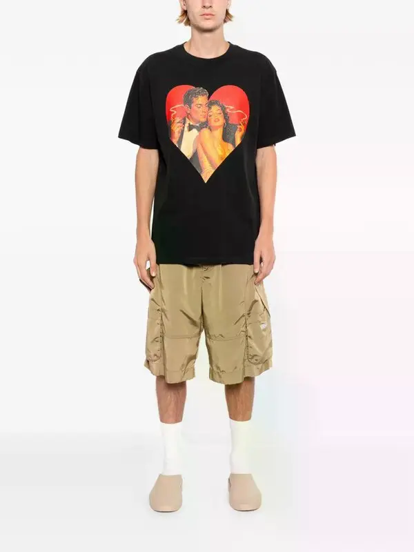 MELT Graphic-print T-shirt - Black