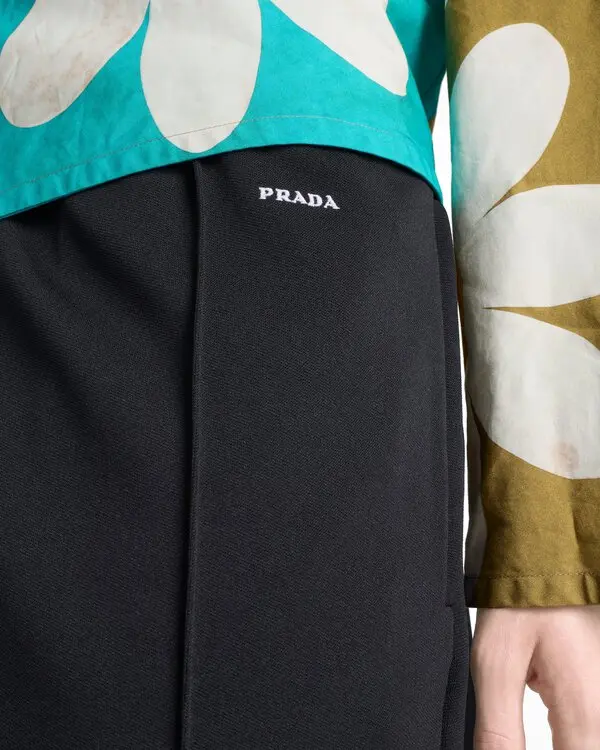 Prada Technical Jersey Pants