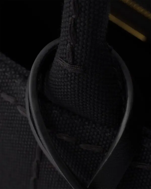 Prada Jardinière Cotton Canvas Mini-bag - Black